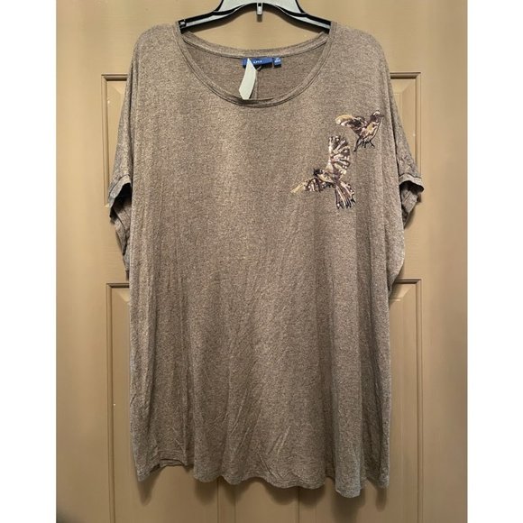 Apt. 9 | Tops | Nwt Apt 9 Ladies Short Sleeve Top W Sequin Embroidered ...